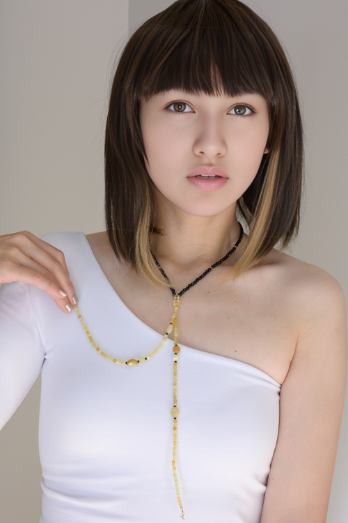 Stargazing 7in1 Yellow Opal Onyx Necklace